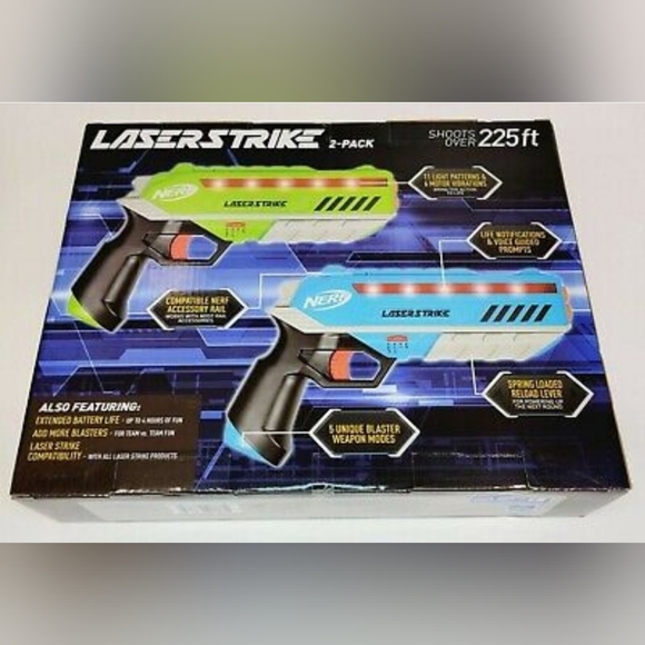 Nerf | Toys | Nerf Laser Strike Laser Tag Blaster Set | Poshmark